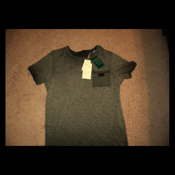 Scotch & Soda | Tops | Oil Washed Tee Olive | Poshmark